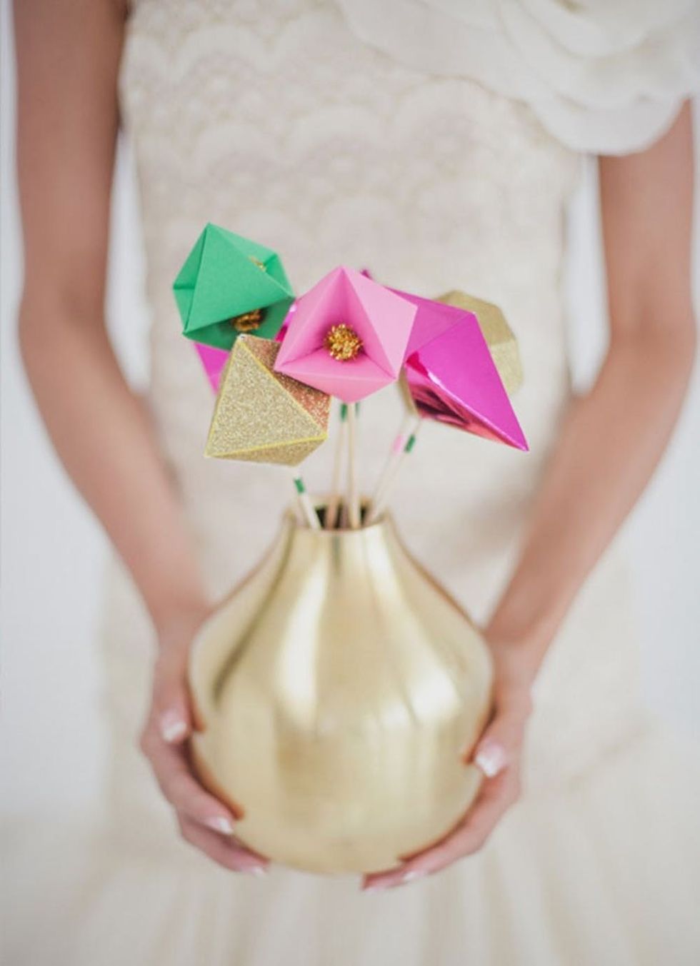 15 Colorful Geometric Wedding Ideas for the Modern Bride - Brit + Co