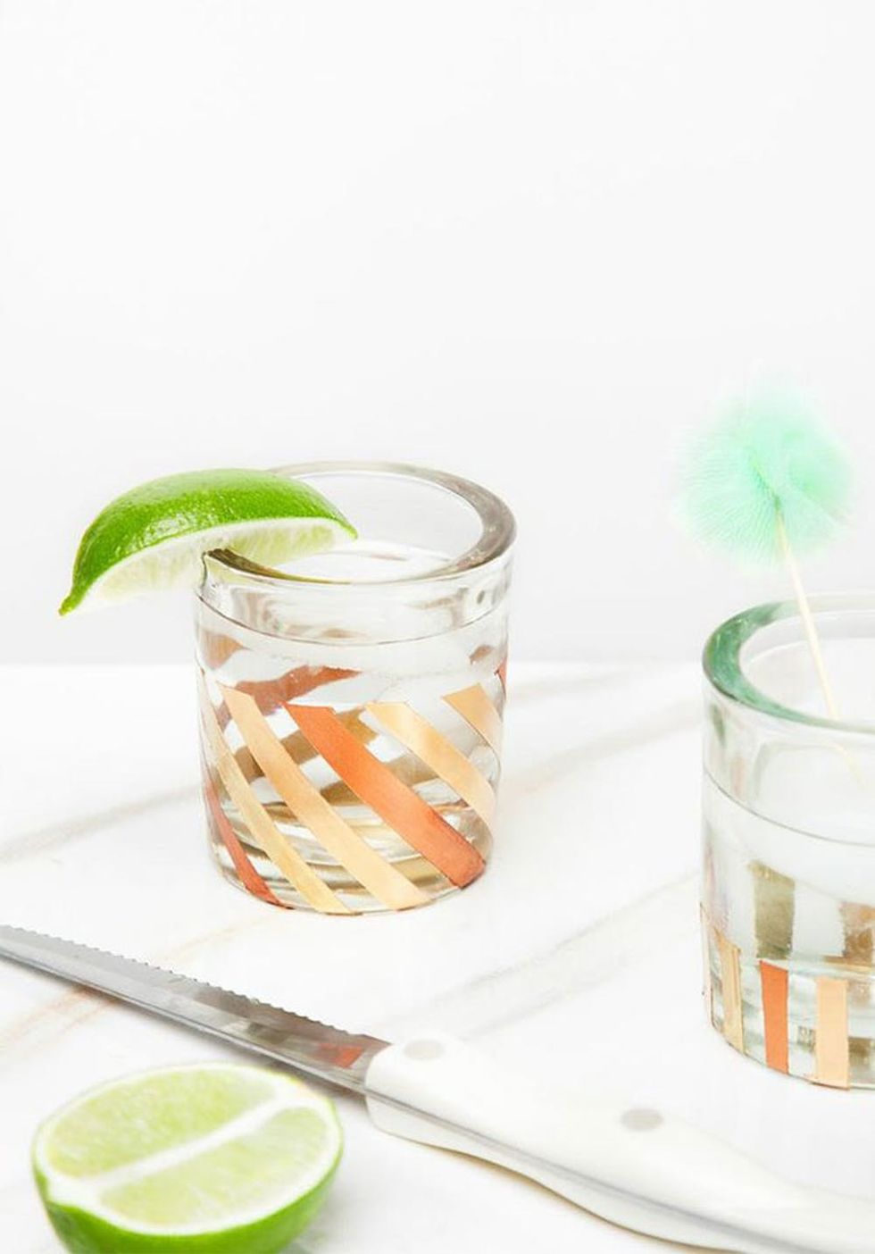19 Drinking Glasses You Can DIY for Your Bachelorette Party - Brit + Co