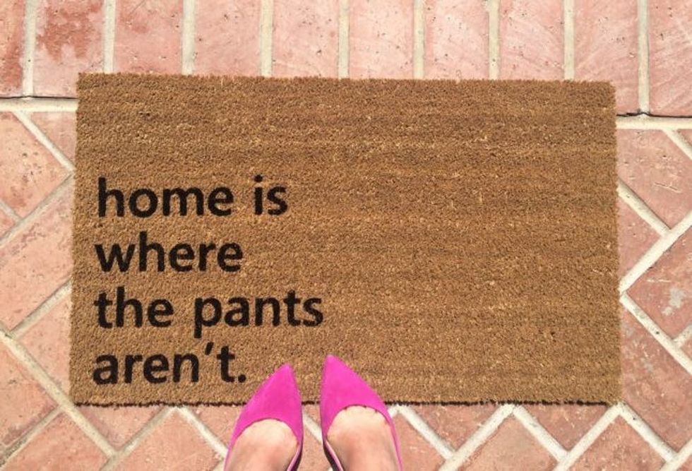 22 Cheeky Doormats That Tell It Like It Is - Brit + Co