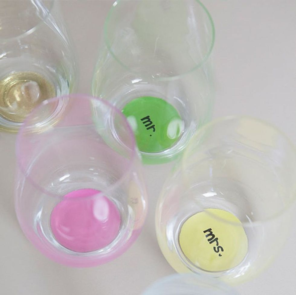 19 Drinking Glasses You Can DIY for Your Bachelorette Party - Brit + Co