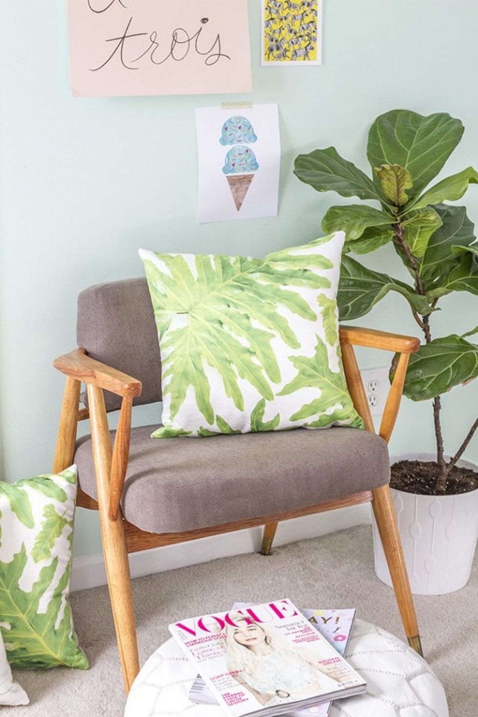 16 DIY Pillows to Update Your Spring Decor - Brit + Co