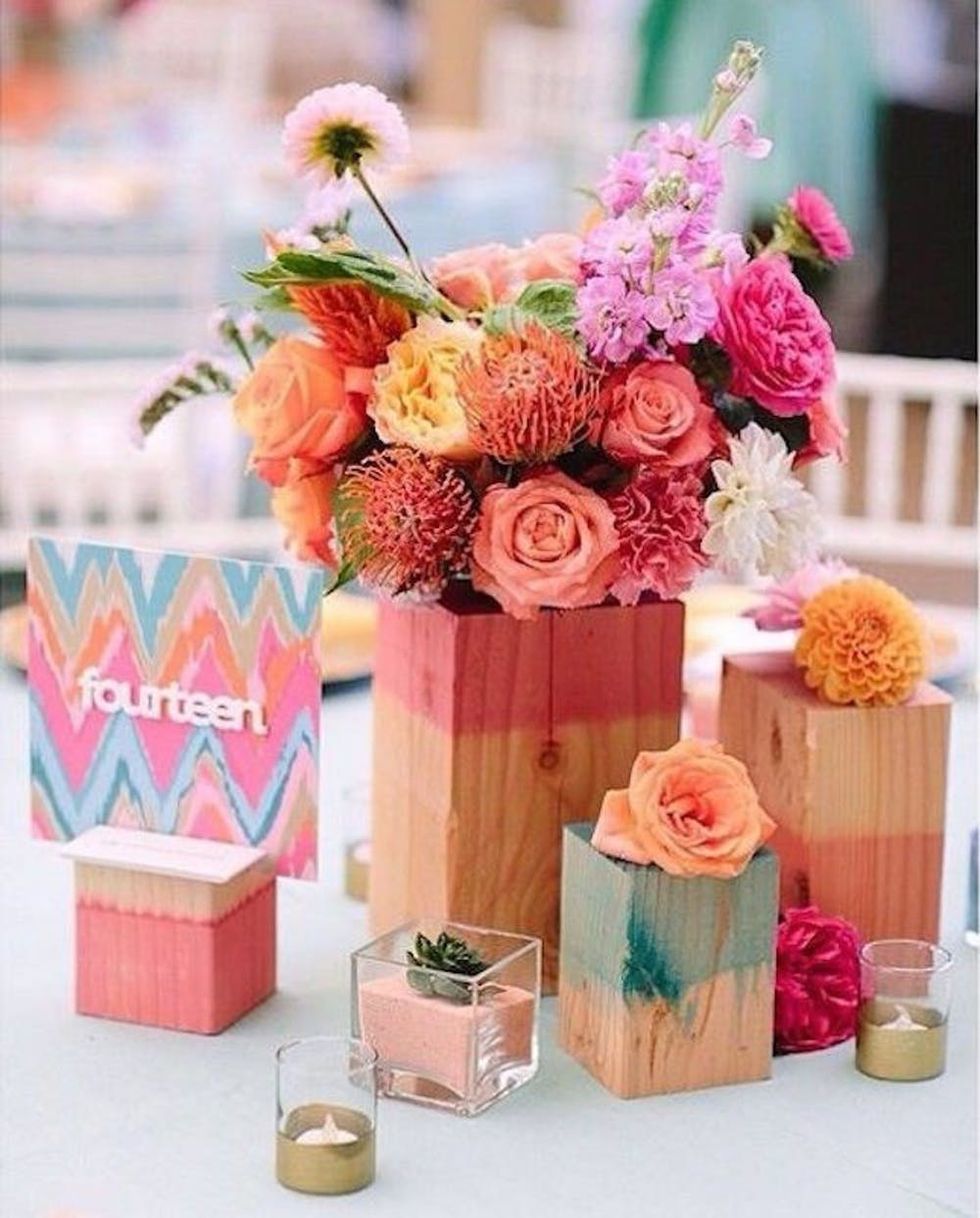 16 DIY Centerpiece Ideas for Your Spring Wedding - Brit + Co