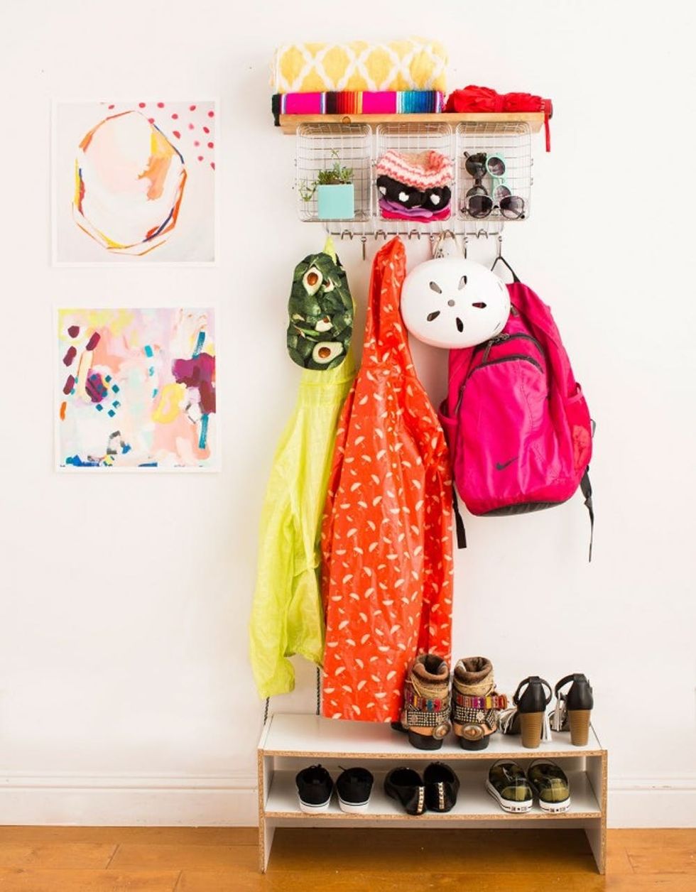 13 DIY Wire Storage Options That Actually Look Pretty - Brit + Co