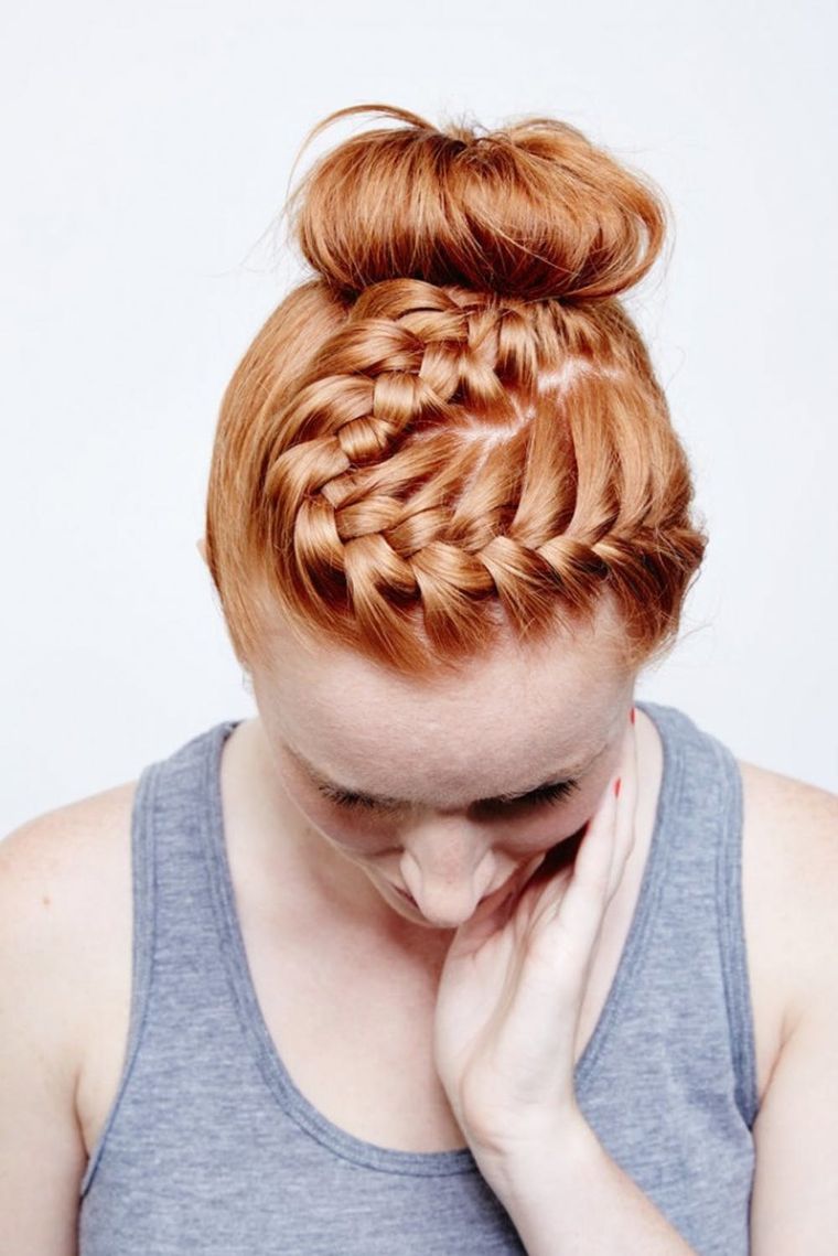 Hair Bun Braid Tutorial