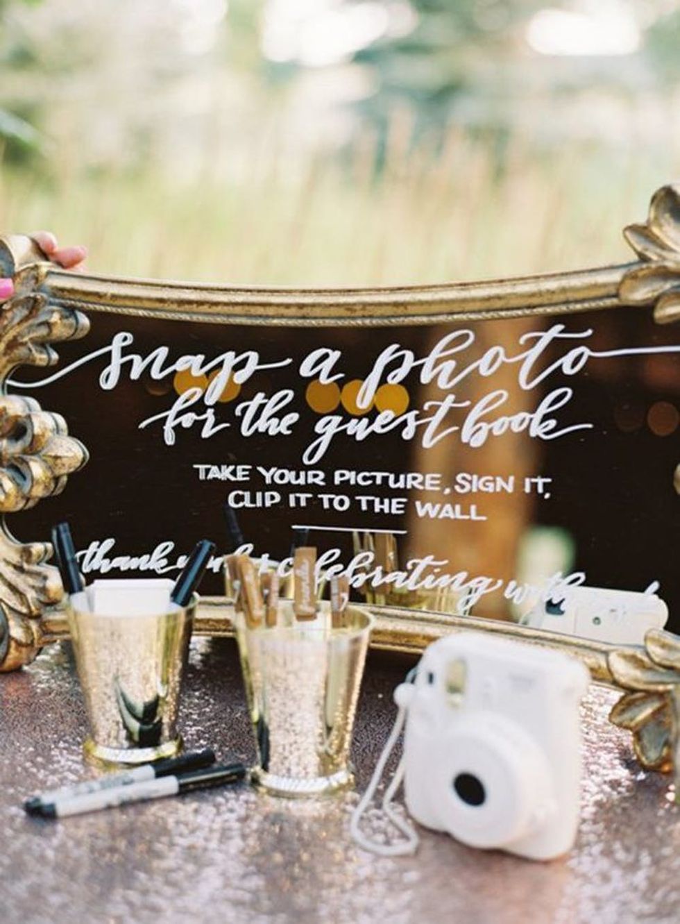 Wedding Trend Alert: 17 Ways to Use Mirror Decor on Your Big Day - Brit ...