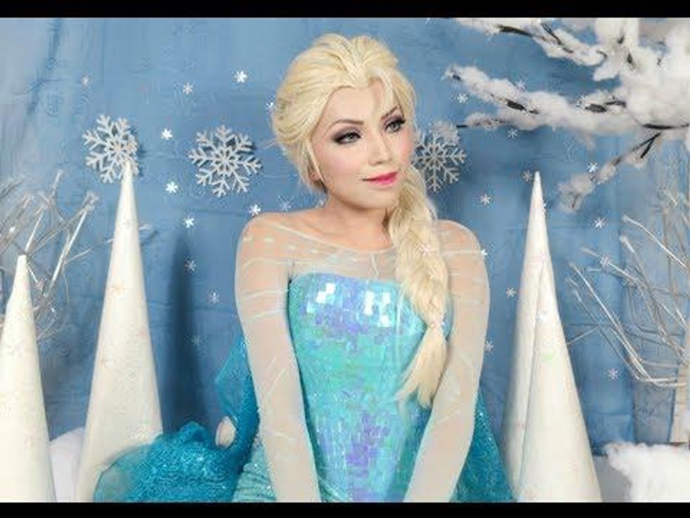 Queen Elsa Makeup Tutorial | Saubhaya Makeup