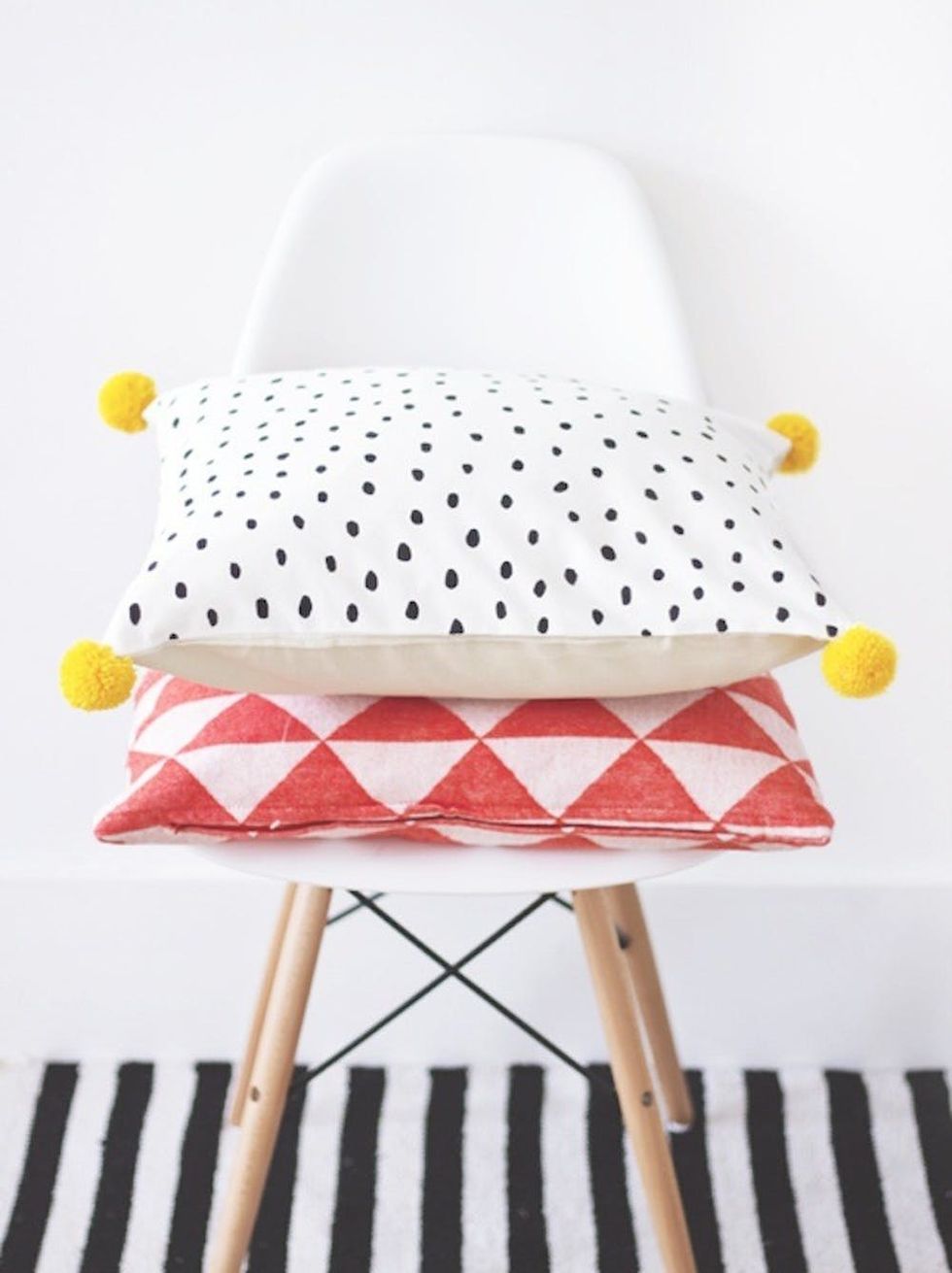 16 DIY Pillows to Update Your Spring Decor - Brit + Co