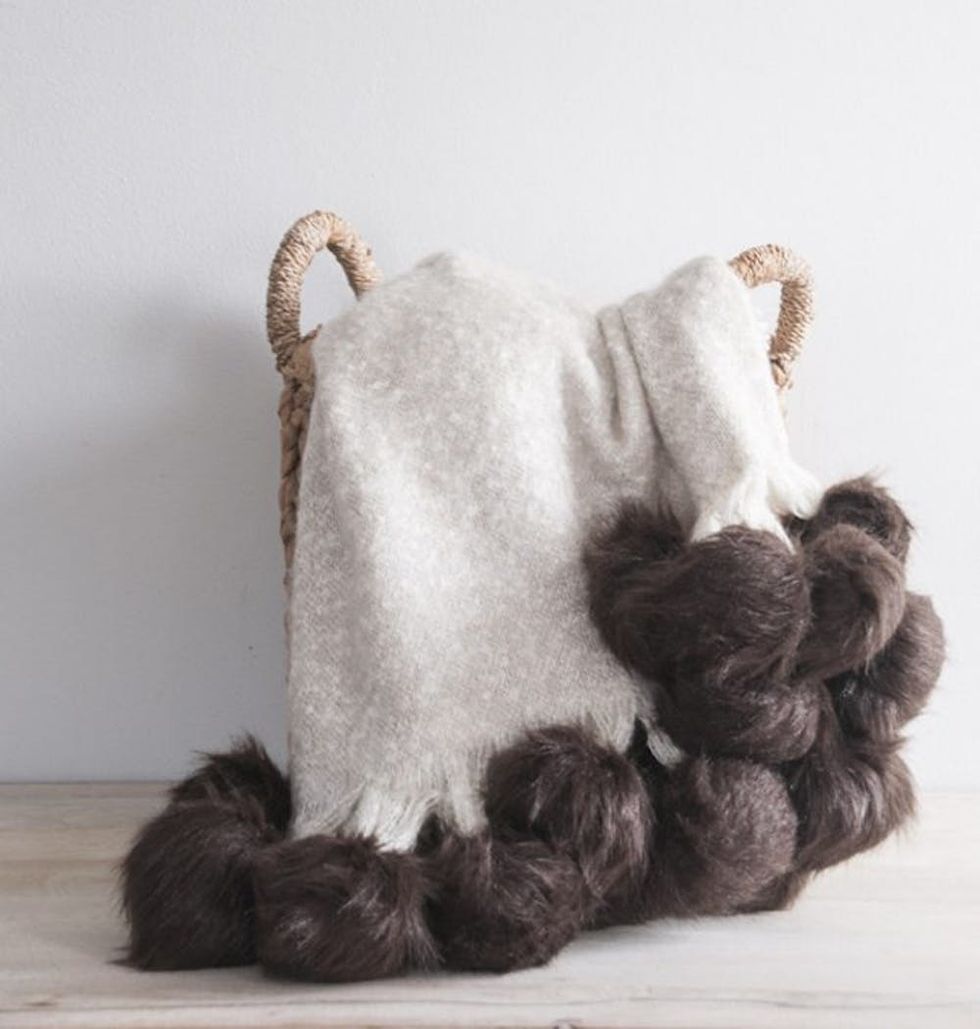 19 Faux Fur DIYs to Totally Glam Up Your Space - Brit + Co