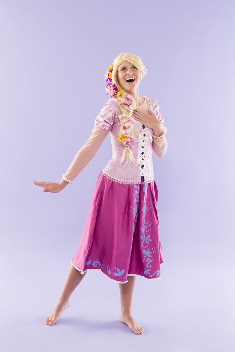 Homemade Rapunzel Costume