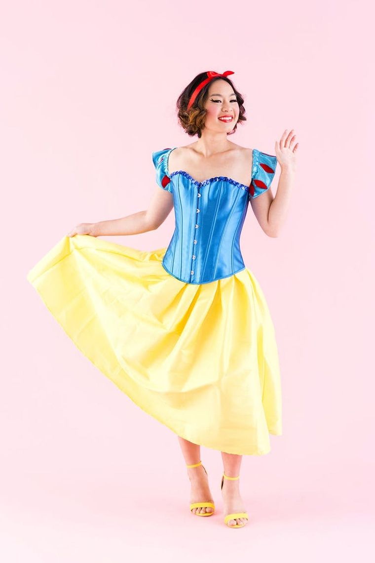 Homemade Snow White Costume