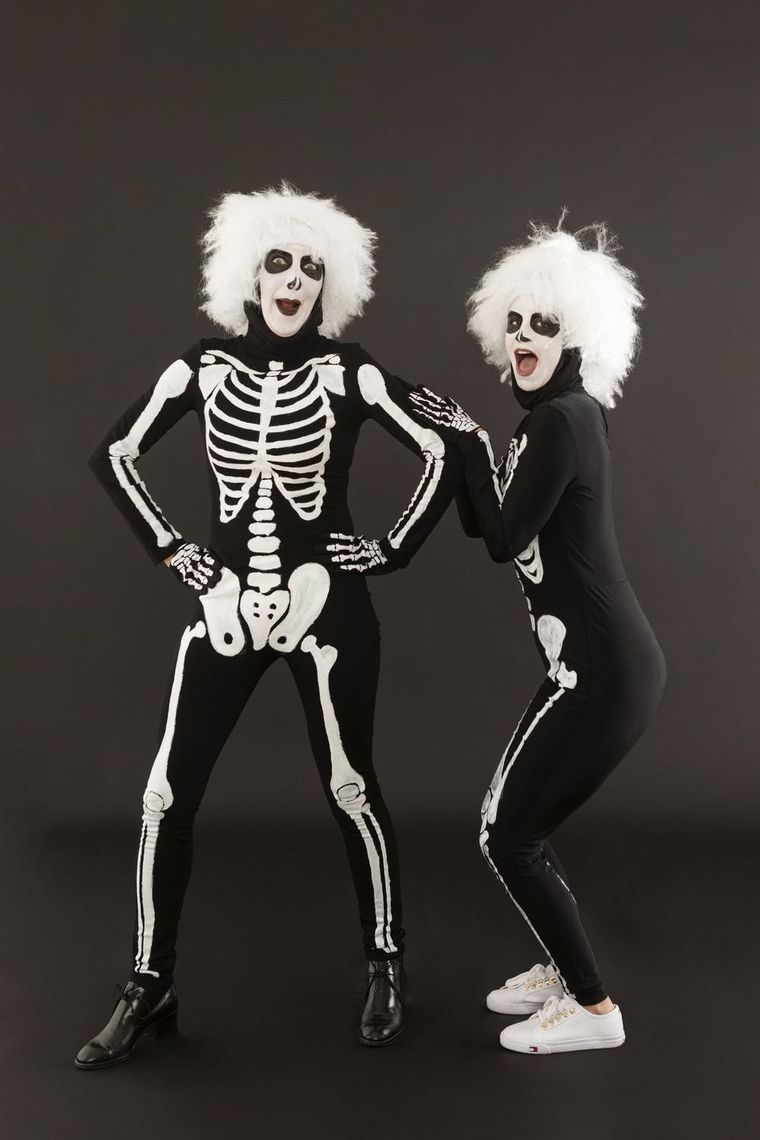 Diy Skeleton Costume Women