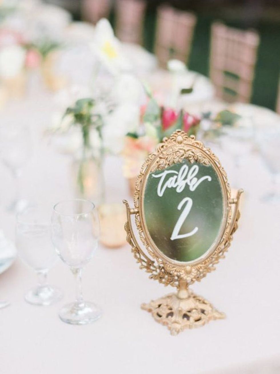 Wedding Trend Alert: 17 Ways to Use Mirror Decor on Your Big Day - Brit ...