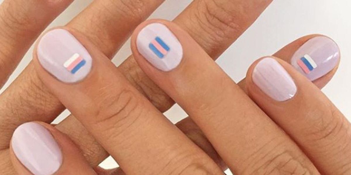 17 Ways Minimal Lines Can Make a Major Manicure Statement - Brit + Co