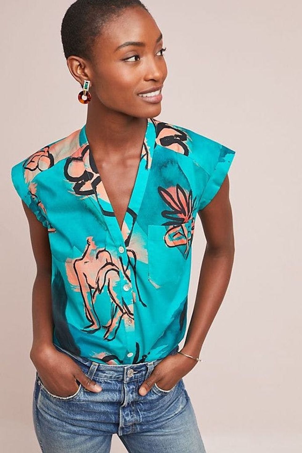 19 Going-Out Tops That Flatter Flat-Chested Gals - Brit + Co