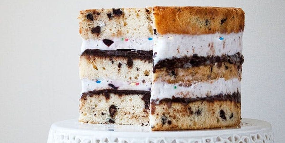 Cake or Ice Cream? Try Both With This Ice Cream Layer Cake Recipe ...