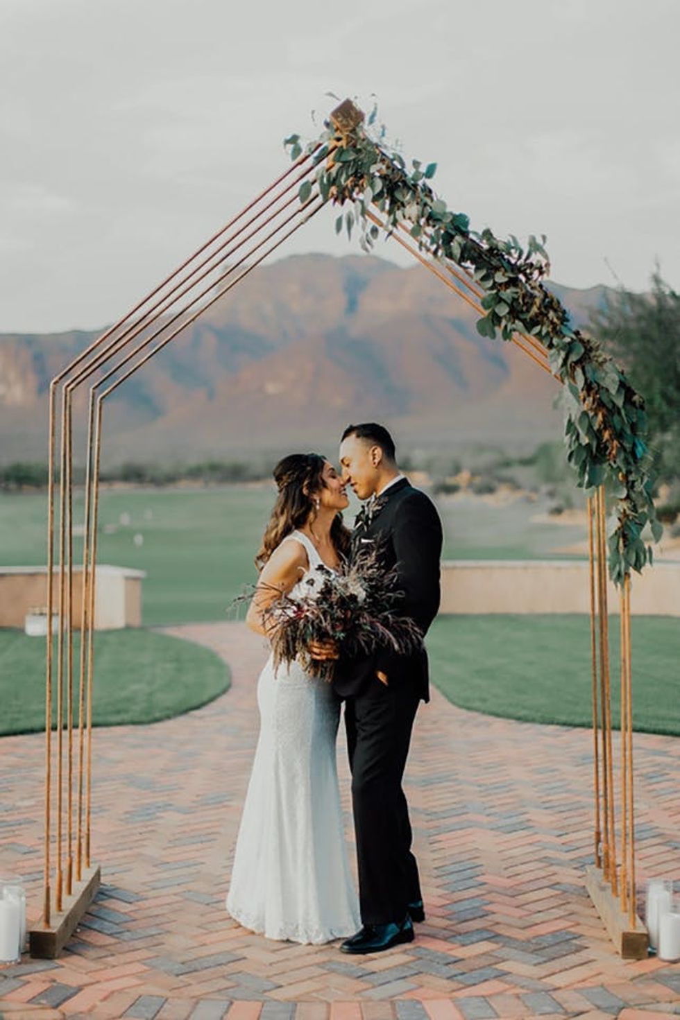 Triangle Ceremony Arches Take Your Modern Bohemian Wedding to New ...