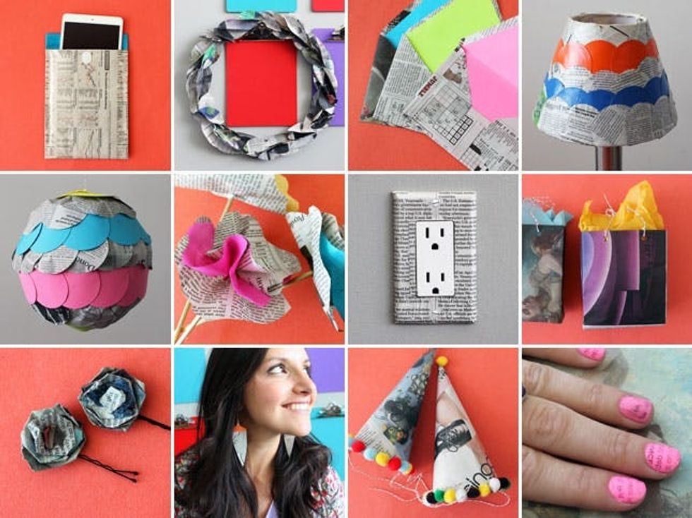 12 Creative Ways to Repurpose Newspaper - Brit + Co
