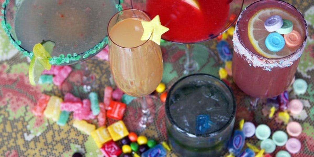 Red Bull Candy Cocktails Recipe - Brit + Co