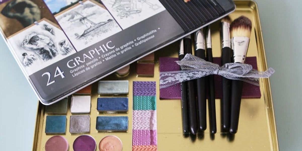 DIY Custom Makeup Palette - Brit + Co