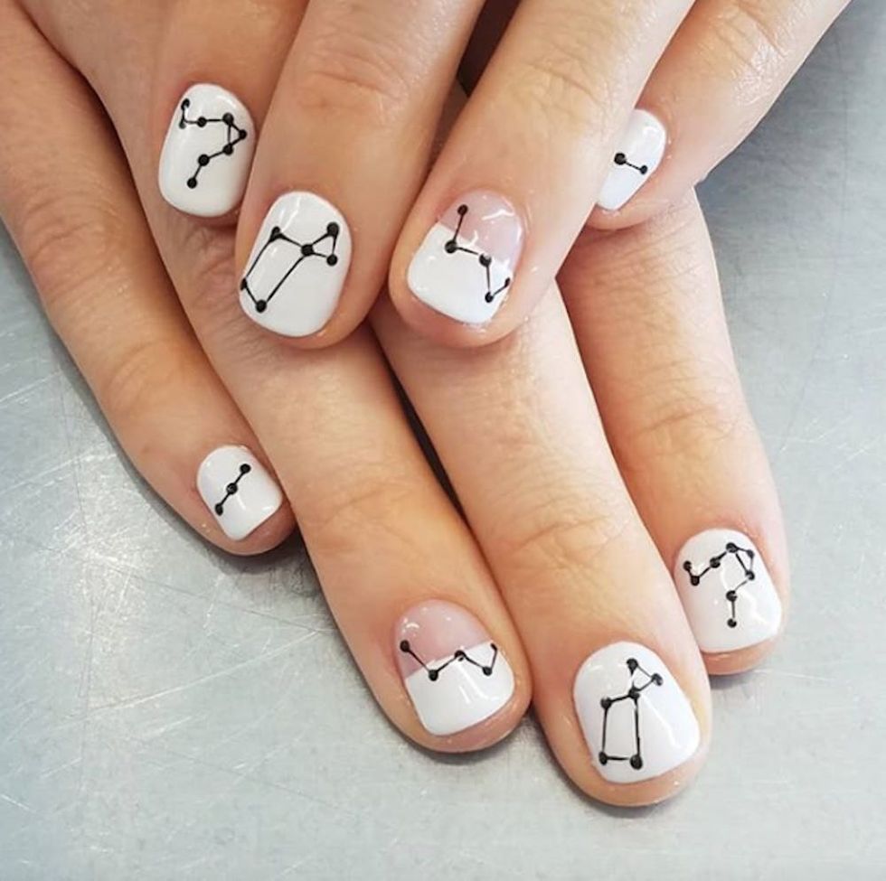Pretty Polished: How to Master Astrology-Inspired Nail Art - Brit + Co