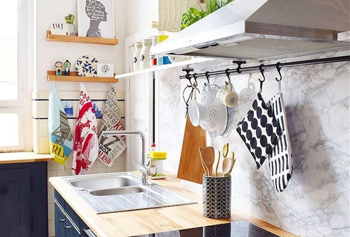 7 Renter-Friendly Kitchen Updates We Found on Instagram - Brit + Co