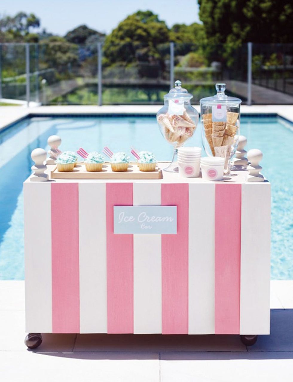 12 Ways to Throw the Coolest Retro Pool Party in Town - Brit + Co