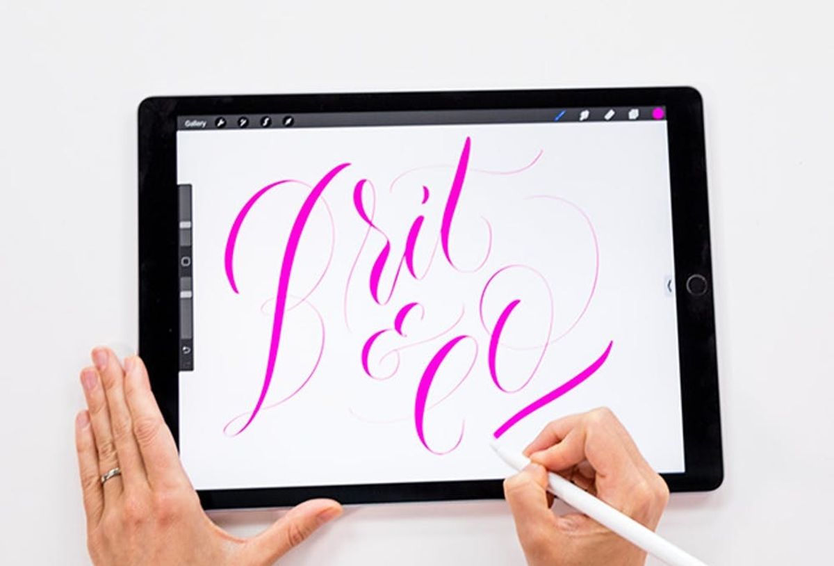 Here Are All Your iPad Lettering FAQs Answered - Brit + Co
