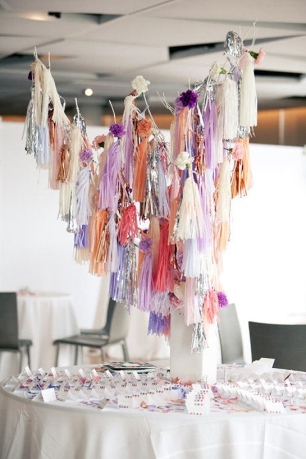 10 Wedding Decorations That Prove Fringe Is Everything - Brit + Co