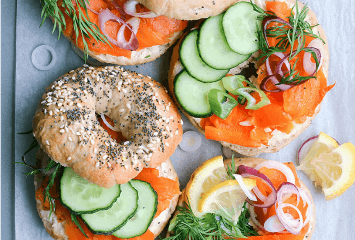 15 Thrilling Ways to Jazz Up Your *Brunch* Bagels This Weekend - Brit + Co