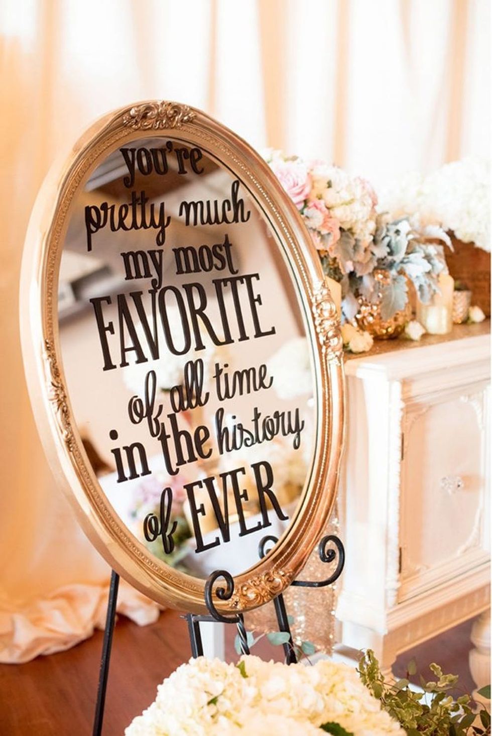 Wedding Trend Alert: 17 Ways to Use Mirror Decor on Your Big Day - Brit ...