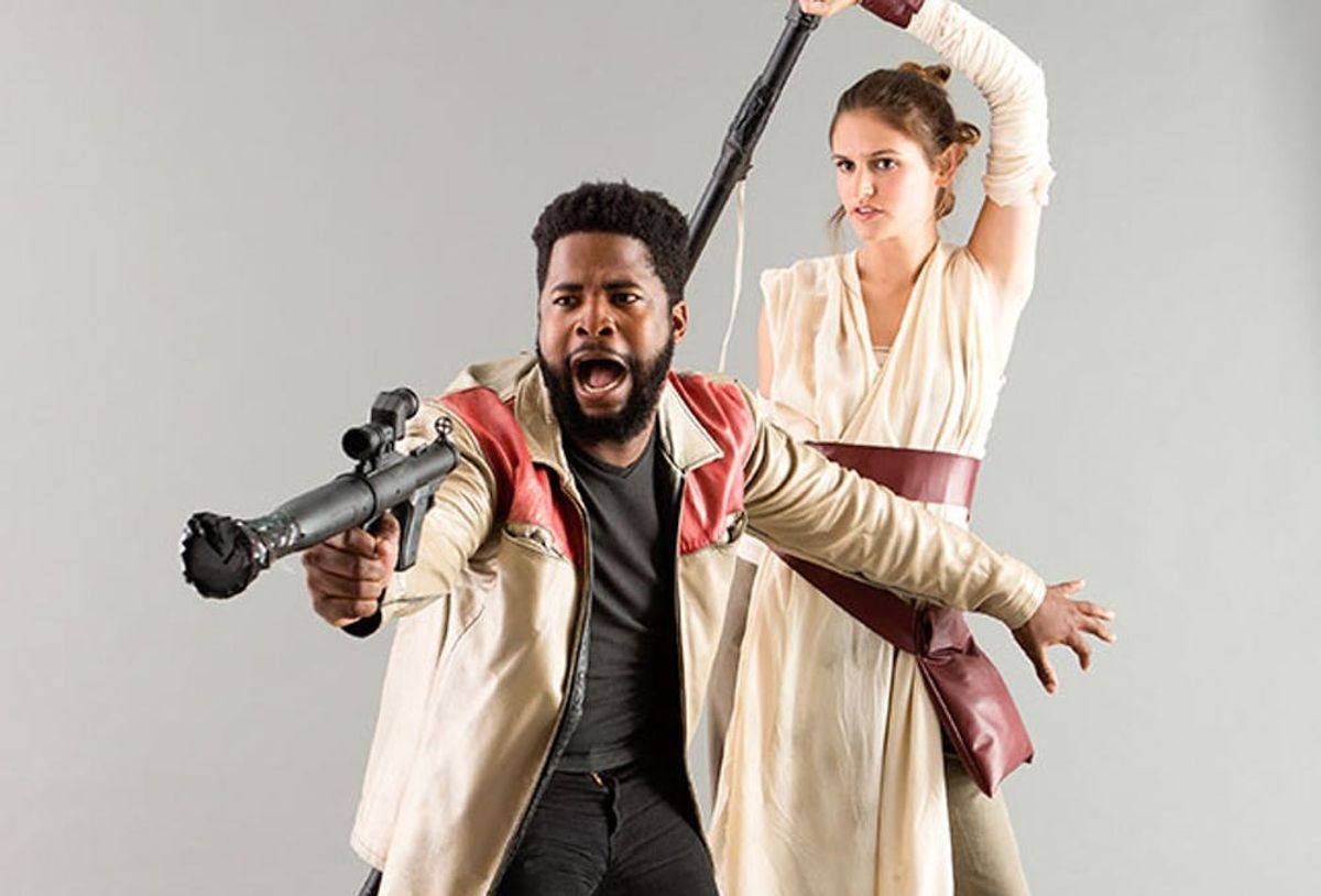 Go to a Galaxy Far, Far Away With This Star Wars Finn + Rey Couples ...