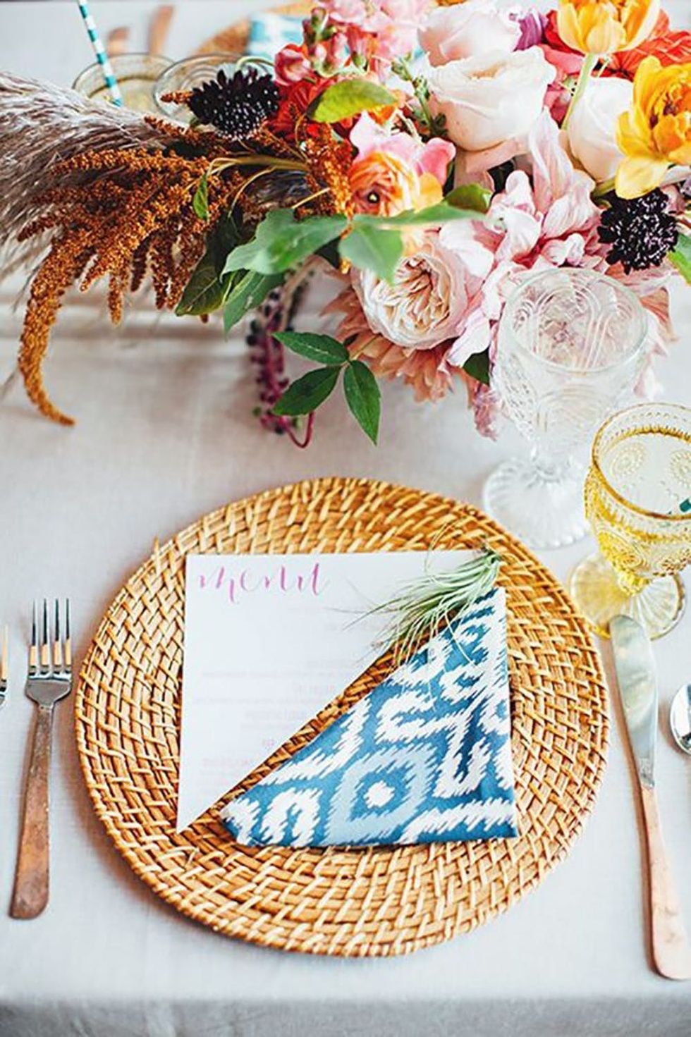 9 Rattan Wedding Decorations to Consider for Your Big Day - Brit + Co