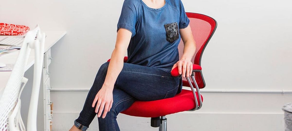 Deskercise: 9 Easy Stretches You Can Do at Your Desk - Brit + Co