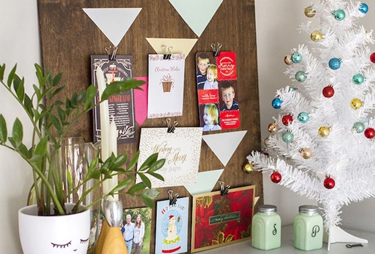 12 Cool Ways to Display Your Christmas Cards - Brit + Co