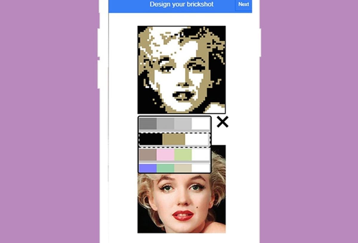 This App Turns Your Photos into Lego Portraits - Brit + Co