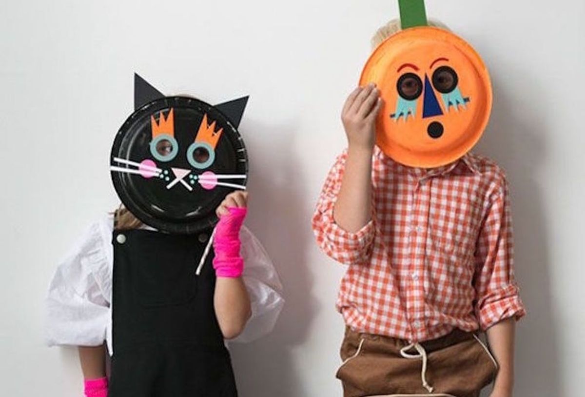 12 DIY Masks for Kids This Halloween - Brit + Co