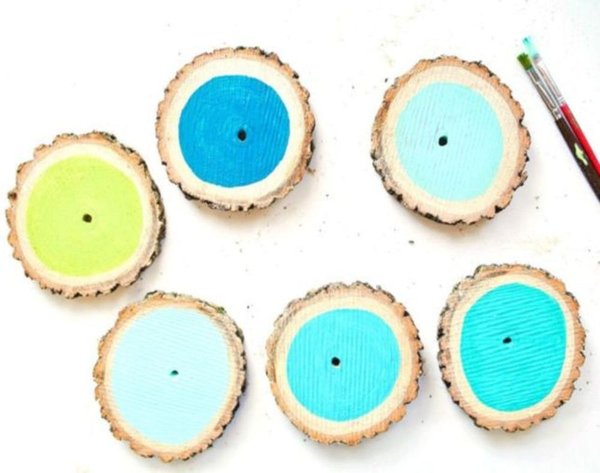 15 Ways to DIY With Wood Slices - Brit + Co