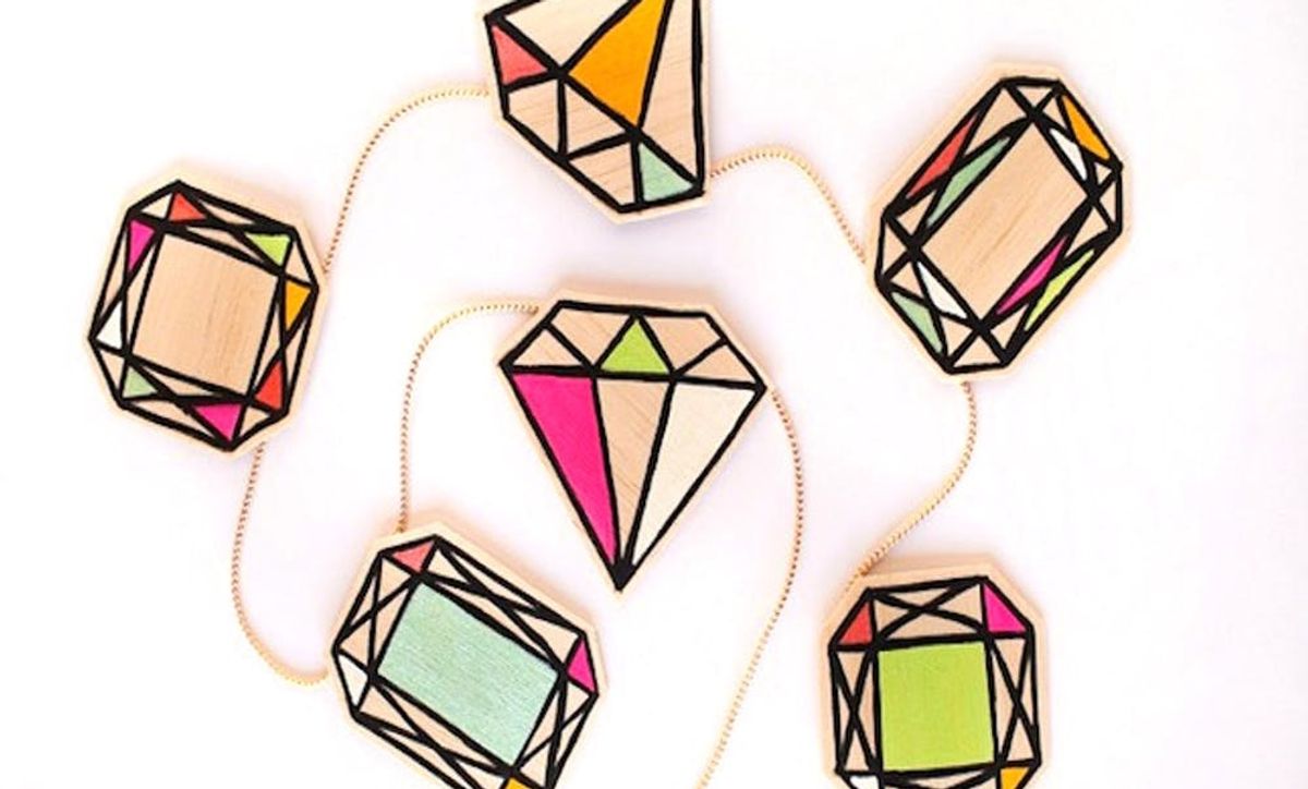 Put a Diamond On It: 25 DIY Gem-Inspired Projects - Brit + Co