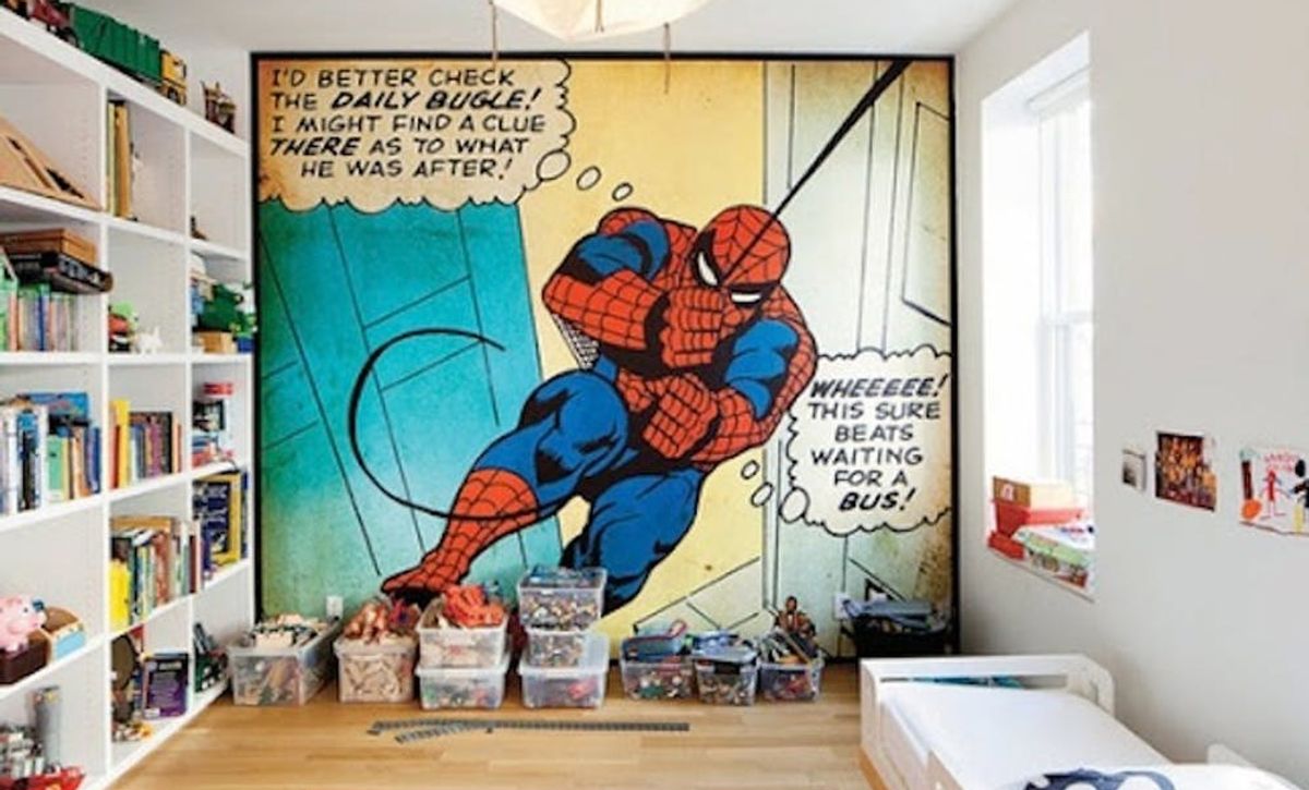 Pow! 15 Comic Book-Inspired Kids Rooms to the Rescue - Brit + Co