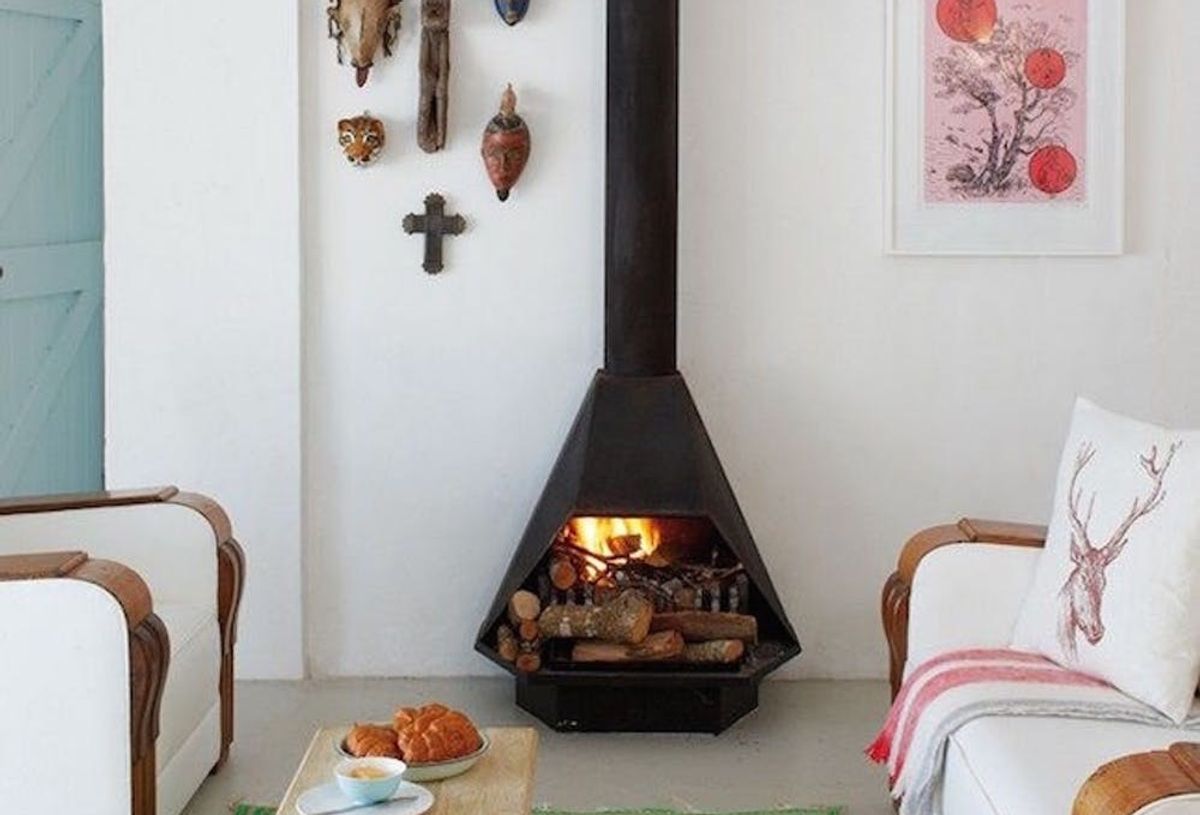 13 Wood Stove Decor Ideas for Your Home - Brit + Co