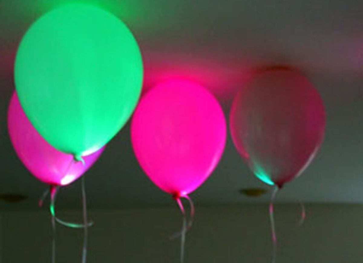Light Up Your Party with LED Balloons - Brit + Co