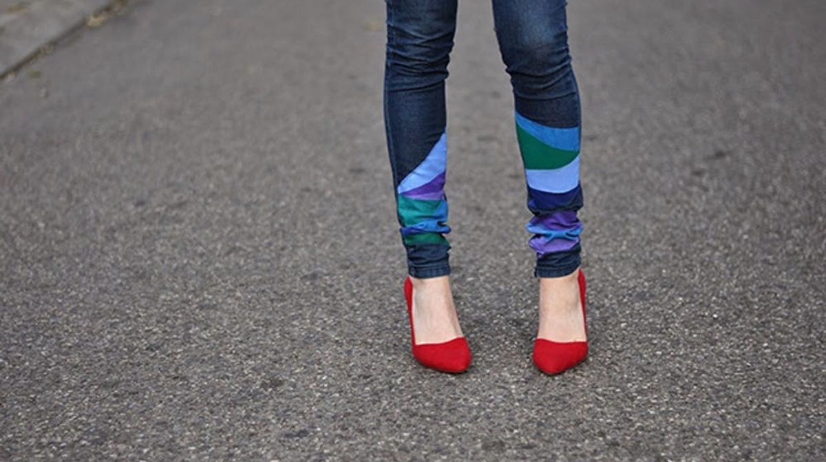 From Patterns to Cutouts: 24 Ways to Give Your Pants a DIY Upgrade ...