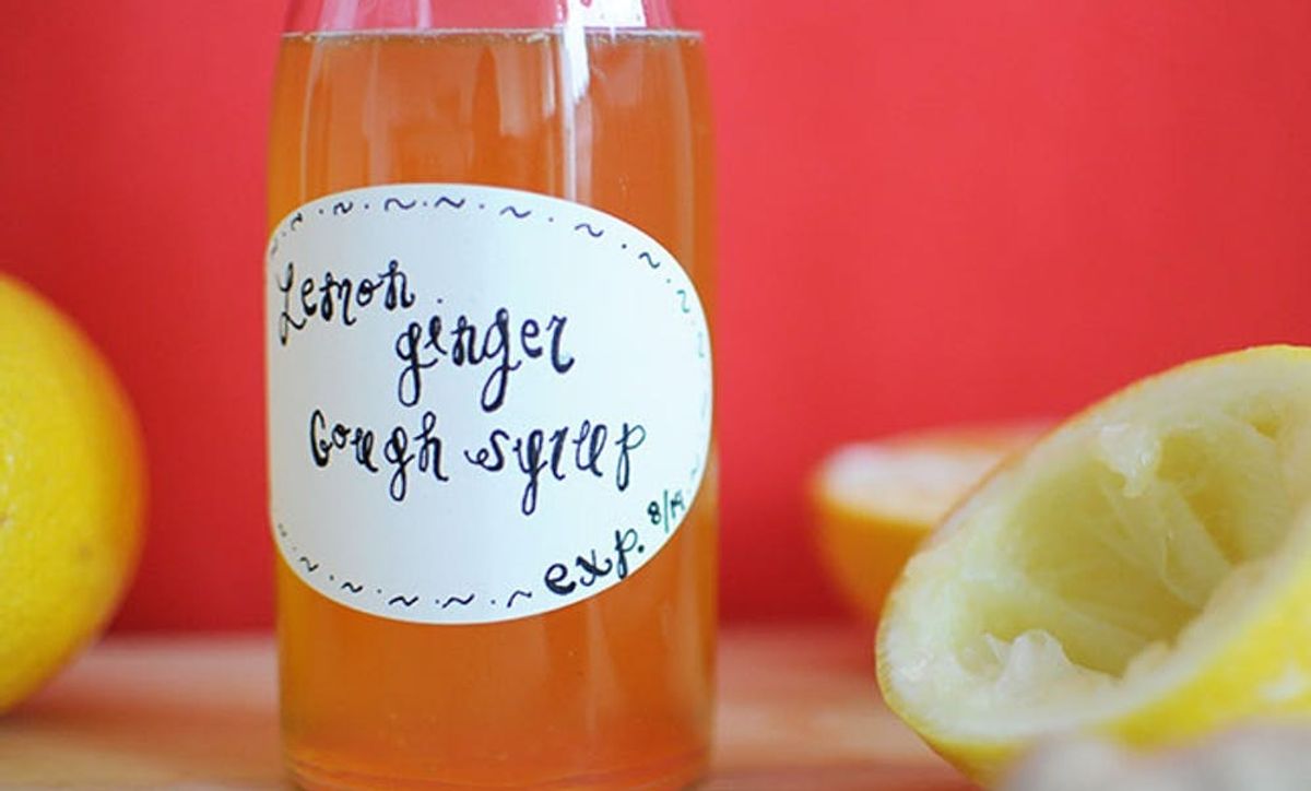 How to Make an All-Natural (and Yummy!) Cough Syrup - Brit + Co