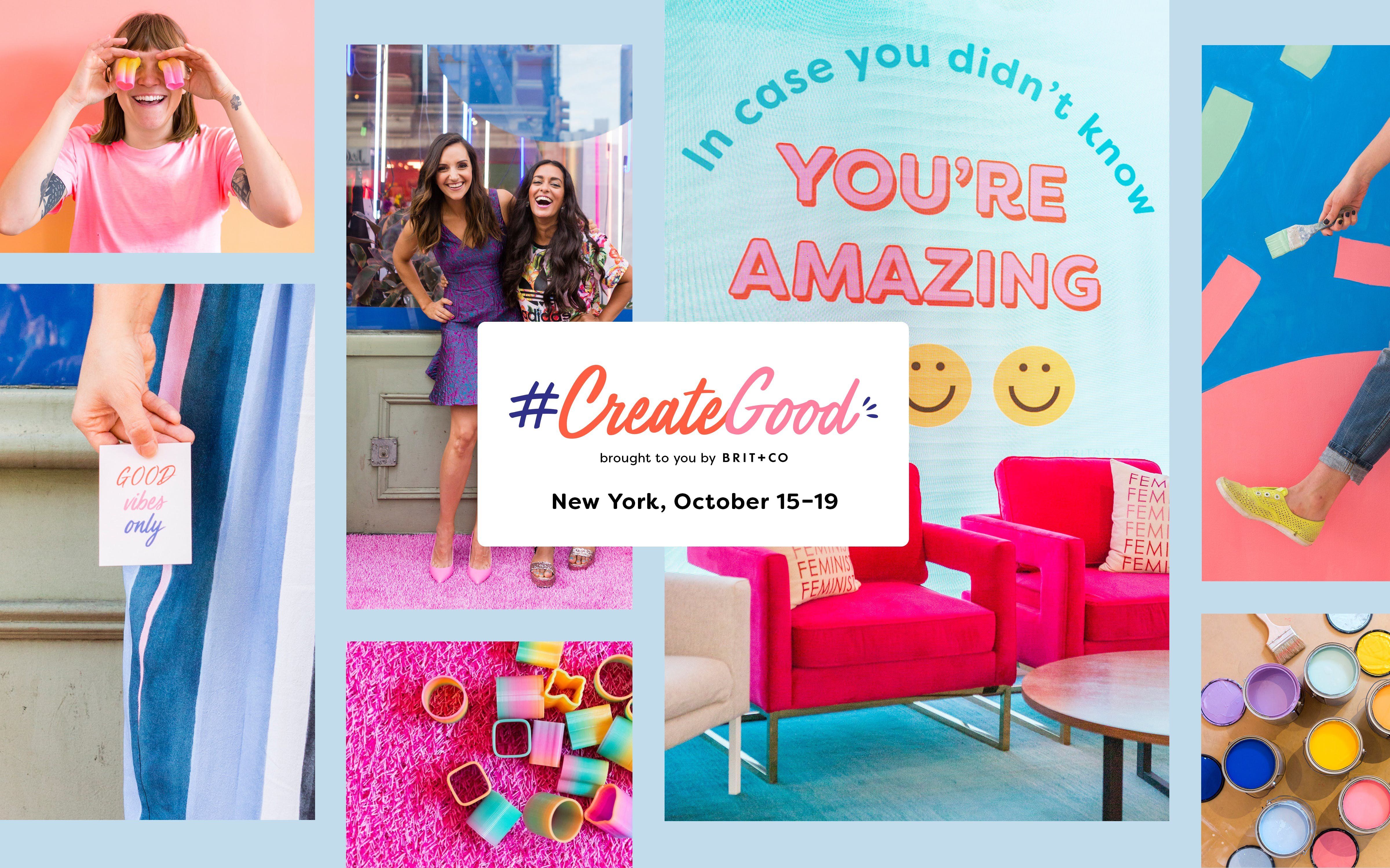 #CreateGood 2018 - Brit + Co