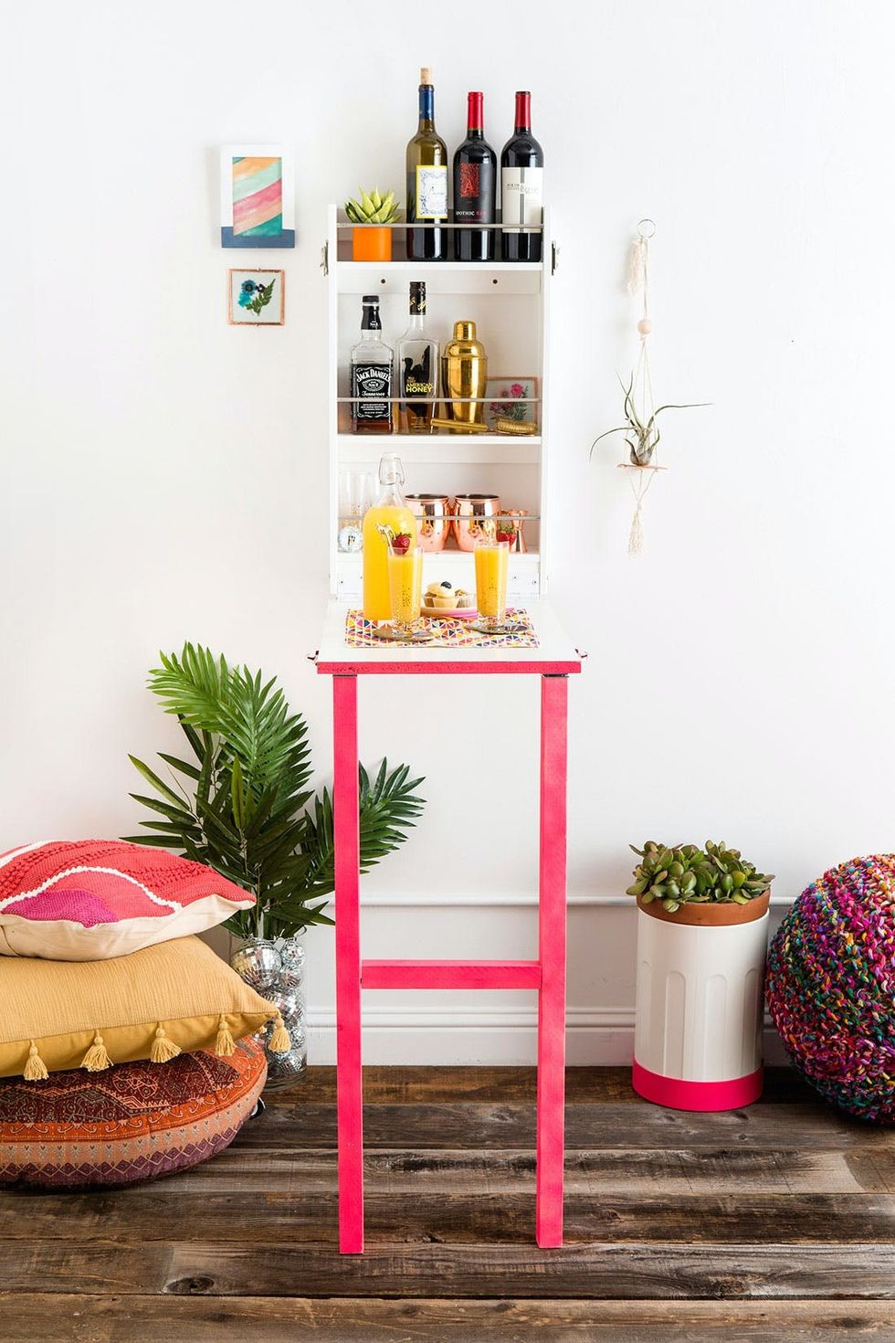 You Need This DIY Murphy Bar in Your Life ASAP - Brit + Co