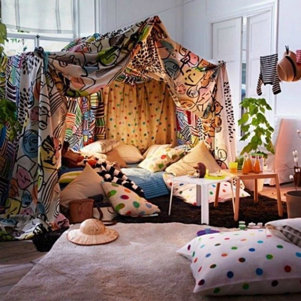 9 Kid (and Adult) Approved Home Forts You Need This Winter - Brit + Co