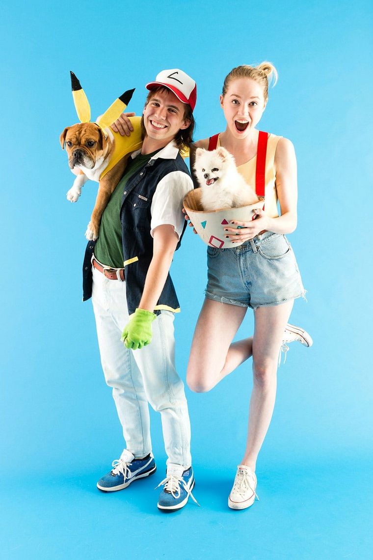 Pikachu And Ash Halloween Costume
