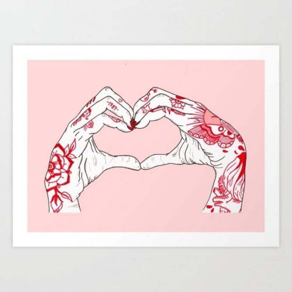 25 Romantic Valentine's Day Wall Art Ideas! - Brit + Co