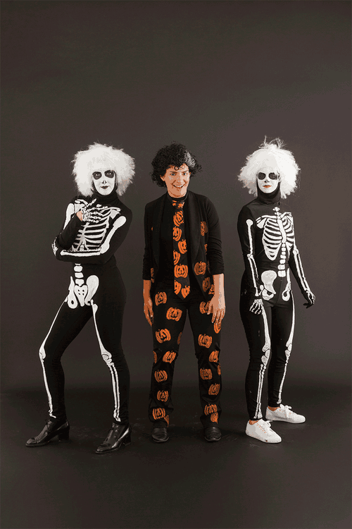 DIY David S. Pumpkins Costume: Funky & Fun! - Brit + Co