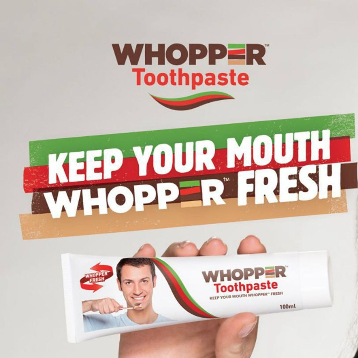 Burger King Is Gracing Us With Whopper Flavored Toothpaste - Brit + Co